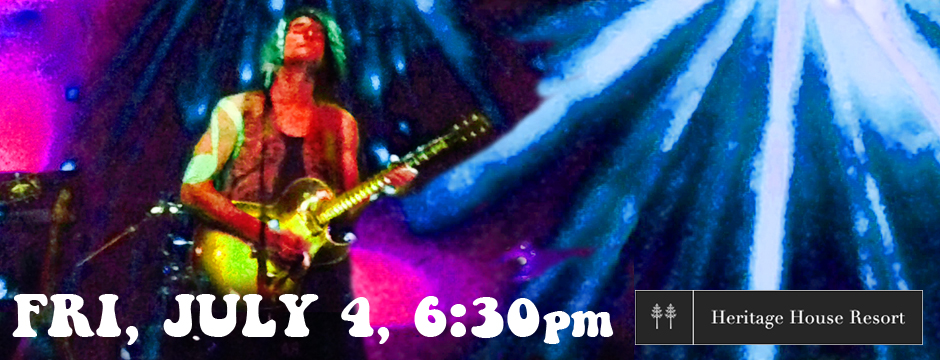 Steven Bates Band playing The Heritage House Resort on 7-4-14 at 6:30